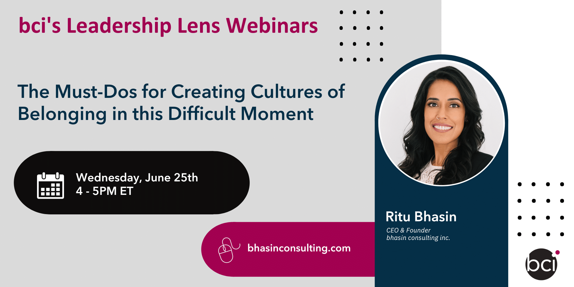 Free Inclusion Webinars - From Allyship to Anti-Racism